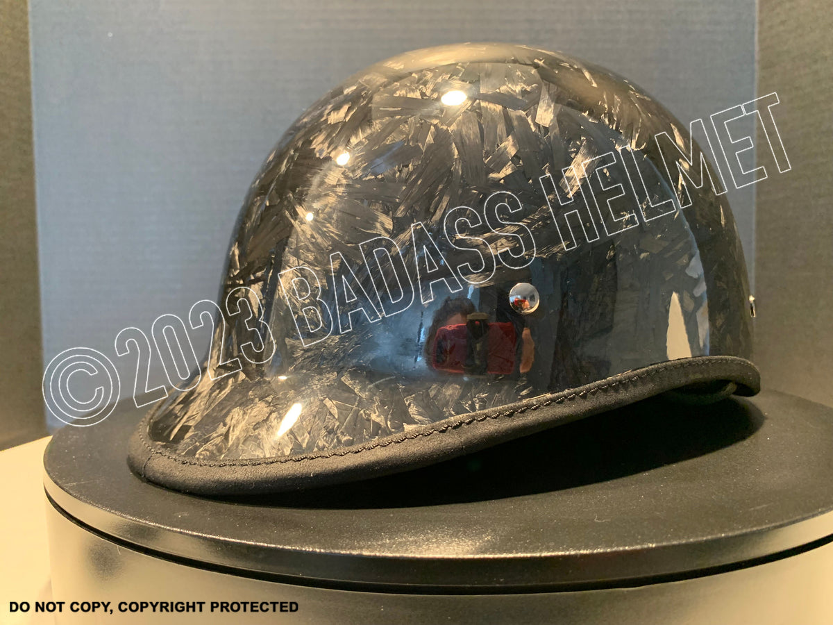 American BADASS Forged CarbonAir Smallest DOT Certified Motorcycle Hel ...