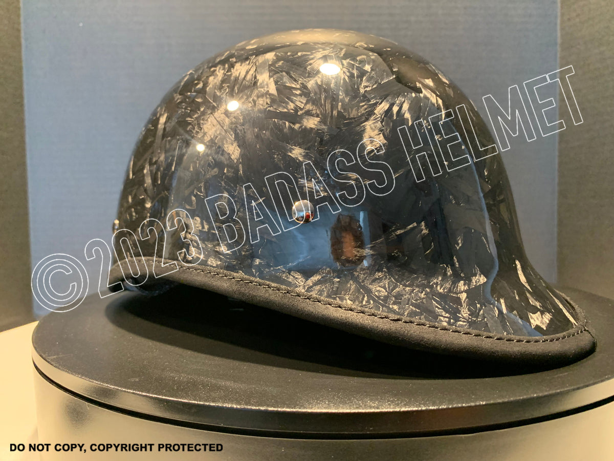 American BADASS Forged CarbonAir Smallest DOT Certified Motorcycle Hel ...